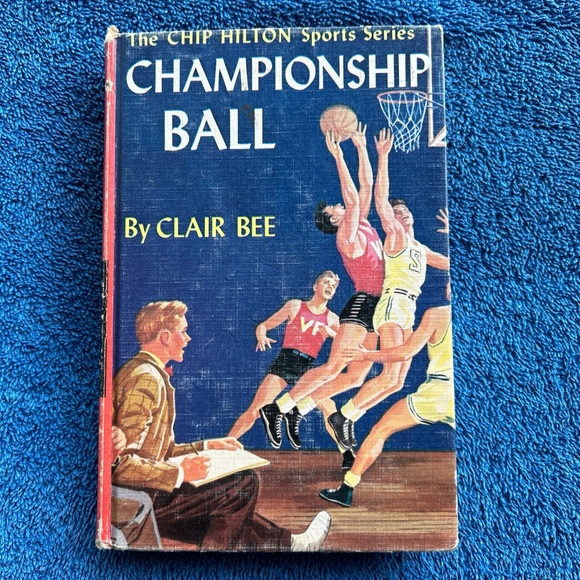 Other | Vintage Chip Hilton 2 Championship Ball By Clair Bee Basketball ...